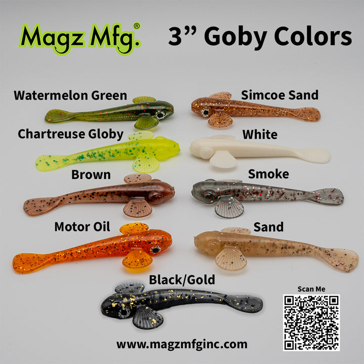 Magz Goby Bait: Imitates Great Lakes Prey for Irresistible All-Season ...