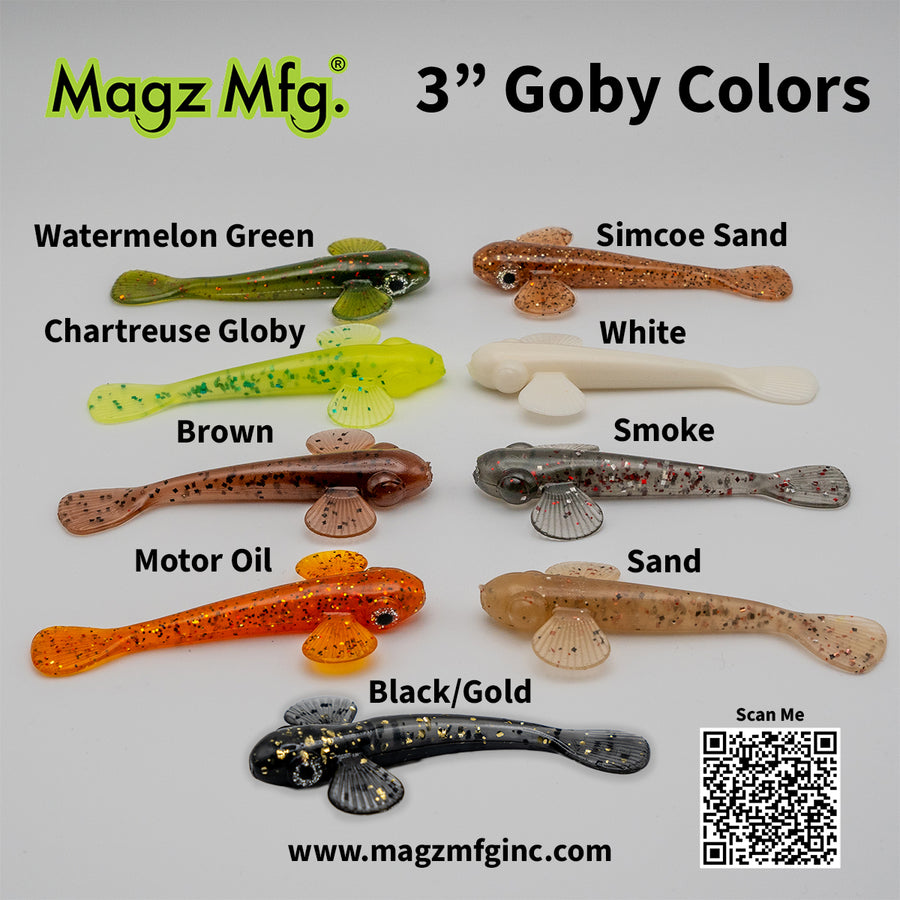 Magz Goby Bait: Imitates Great Lakes Prey for Irresistible All-Season ...